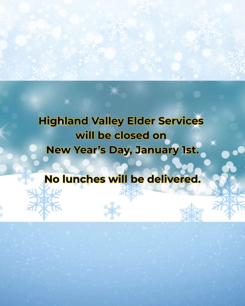Highland Valley Elder Services | Home Delivered Meals